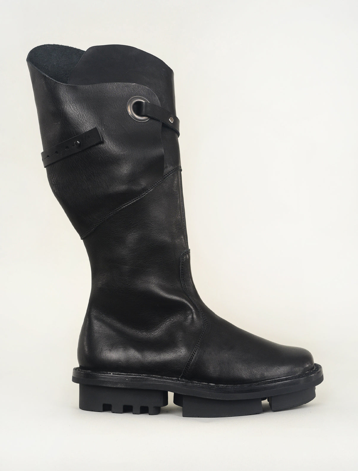 Trippen Warrior Boot, Black Waw – Evie Lou