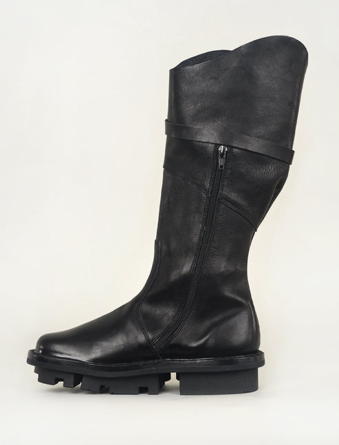 Trippen Warrior Boot, Black Waw – Evie Lou