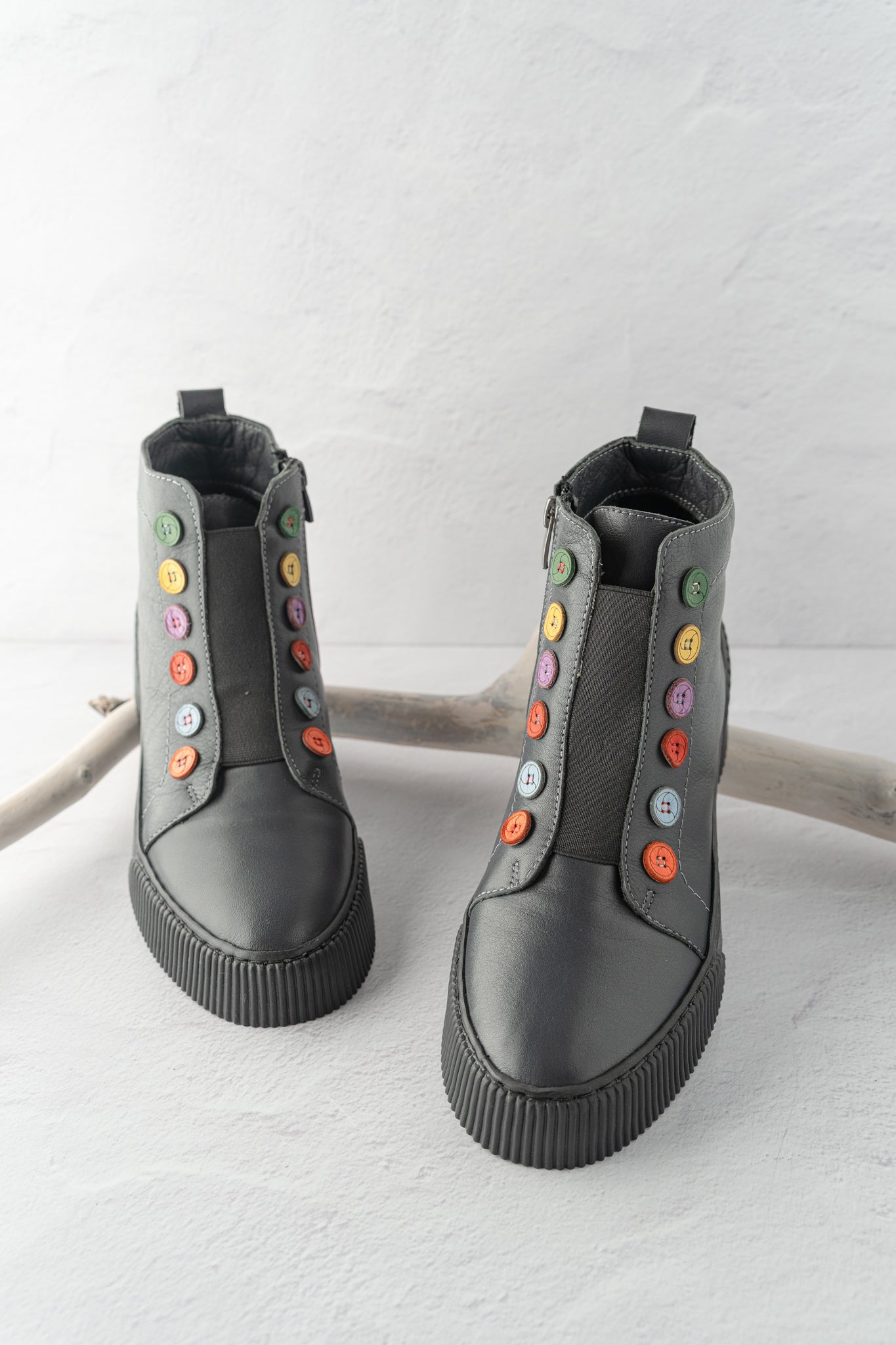 Gelato Tina Boot - Dark Gray – Evie Lou