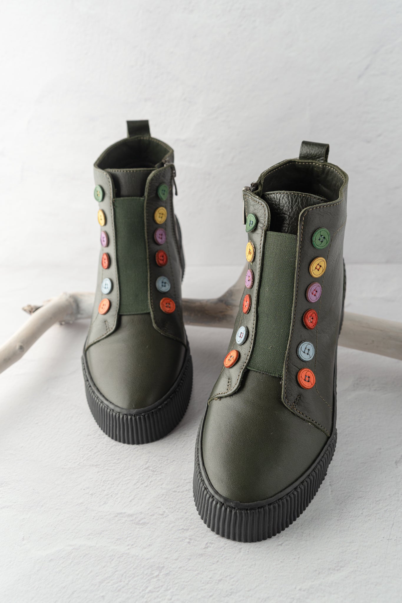 Gelato Tina Boot - Olive – Evie Lou