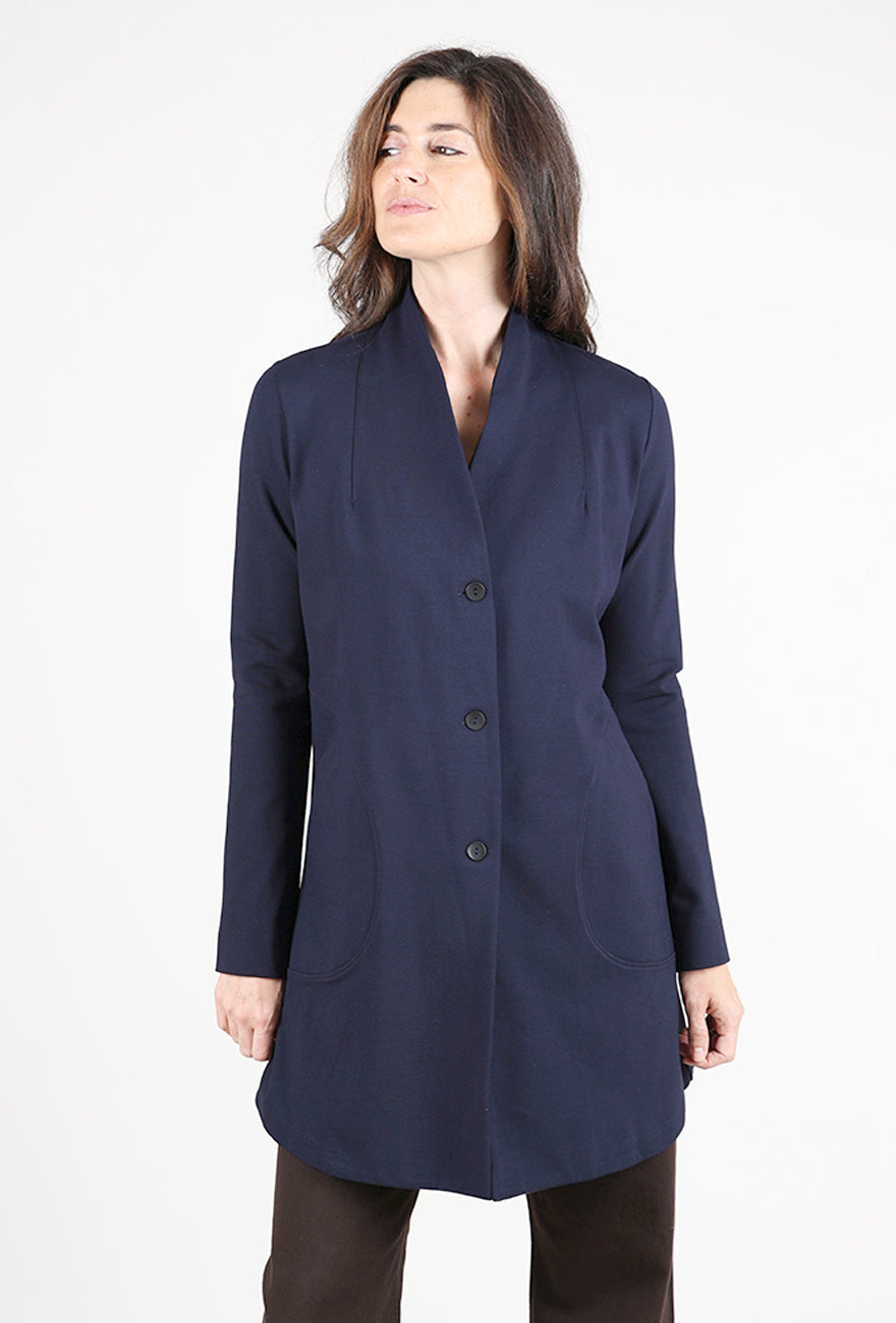 Porto Steward Jacket, Navy – Evie Lou